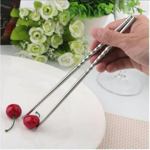Jual Sumpit Korea Stainless Ulir 23 cm (5 Pasang) - Jakarta Barat ...