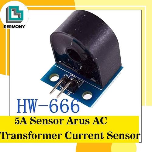 Jual 5A AC Current sensor Transformer Module Sensor Arus - Jakarta ...