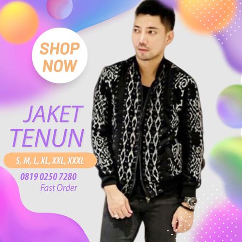 Jual Jaket Bomber Tenun Motif Sabu Premium Handmade - Kab. Jepara ...
