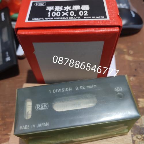 Jual RSK JAPAN PRECISION FLAT / BLOCK MASTER SPIRIT LEVEL 100x 0.02mm ...