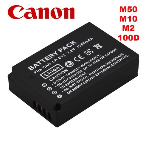 Jual Baterai Camera Canon EOS M50 LP-E12 High Capacity Non Original ...