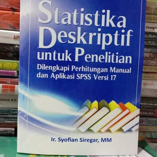 Jual statistika deskriptif untuk penelitian - Jakarta Pusat - YENICHA BOOK | Tokopedia