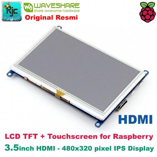Jual WAVESHARE 5" 5inch HDMI LCD Touch Screen Monitor Display Raspberry ...
