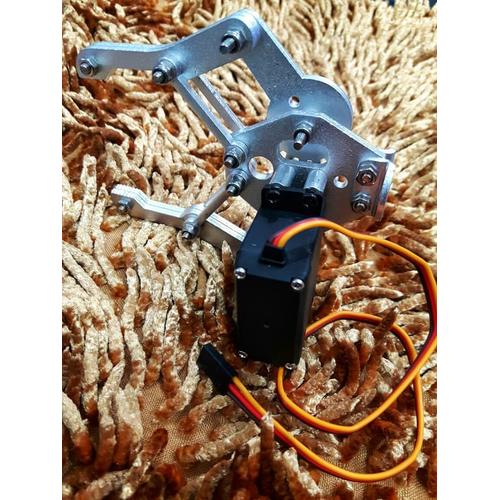 Jual 1Axis Gripper Robot Mechanical Arm Manipulator Claw Capit Servo ...