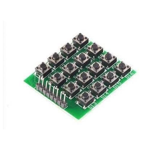Jual 4x4 Matrix 16 Key Push Button 8pin Keyboard Keypad Module for ...