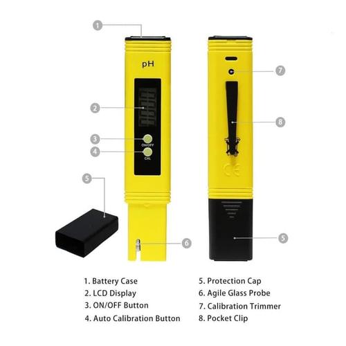 Jual Ph Tester Ph Sensor Ph Meter + Box Lab Aquarium Hidroponik Minuman ...