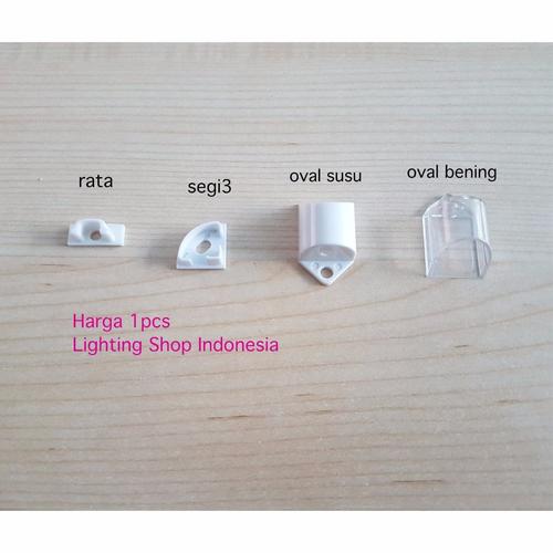 Jual Tutupan Kap Batangan Aluminium Sparepart Rumah Lampu LED Strip ...