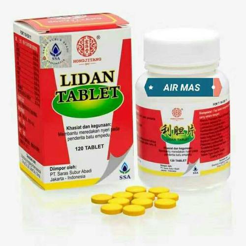Jual LIDAN TABLETS - li dan pian - Obat batu empedu - Jakarta Barat ...
