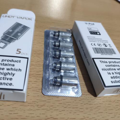 Jual Authentic UHOT by U-POD Replacement Coil (1pcs) Koil Pod Vape ...