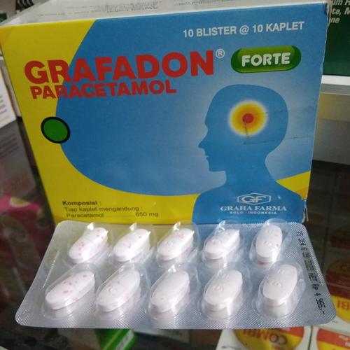 Jual grafadon forte // 10 tablet // obat nyeri pusing - Kota Tangerang ...