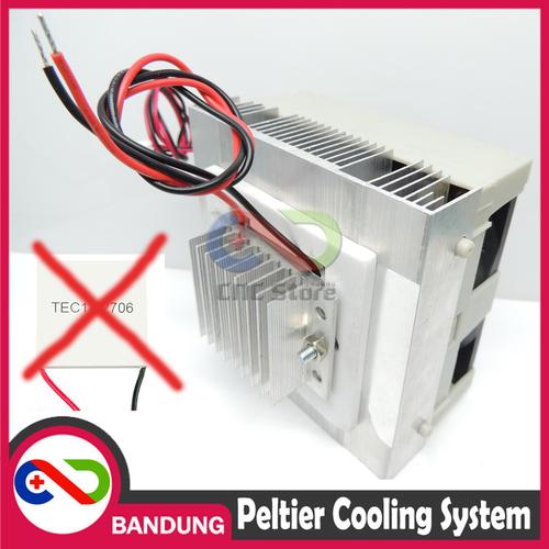 Jual PELTIER COOLING SYSTEM KIT PENDINGIN PELTIER HEATSINK PELTIER ...