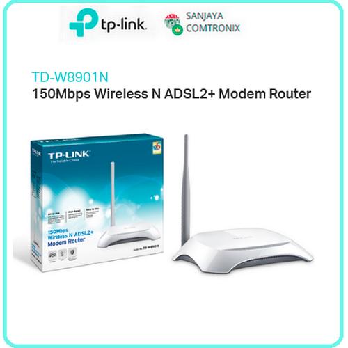 Jual TP-LINK TD-W8901N 150Mbps Wireless N ADSL2+ Modem Router - Jakarta ...