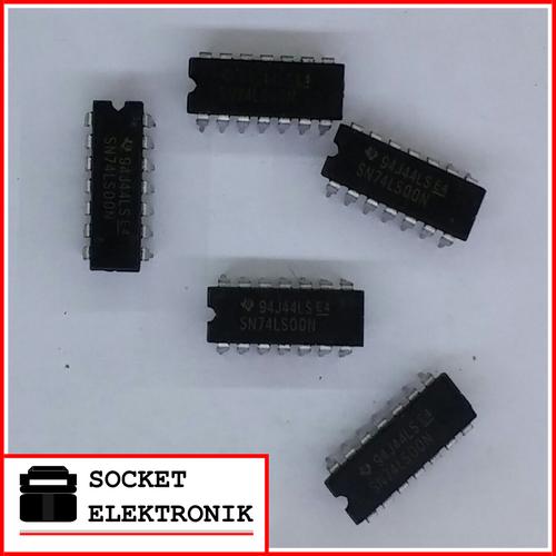 Jual IC 74LS00. Quad 2-Input NAND Gate - Kota Cimahi - socket ...