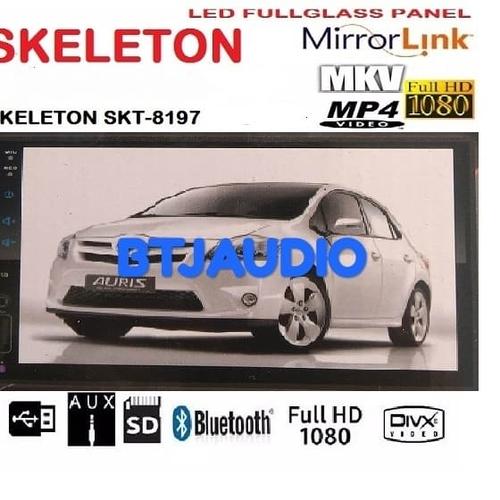 Jual HEAD UNIT DOUBLE DIN SKELETON MIRRORLINK ANDROID, USB MOVIE ...