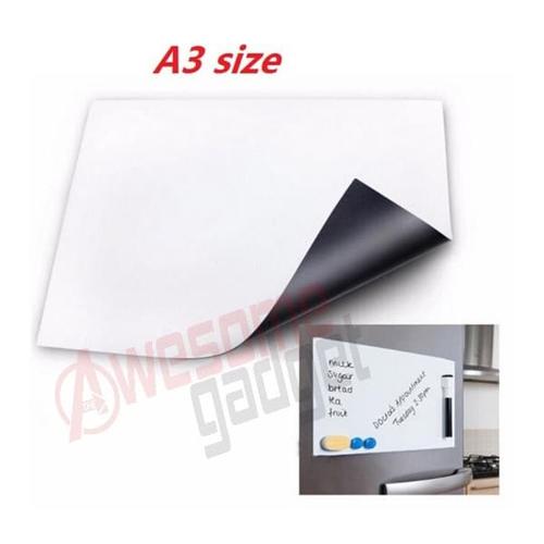 Jual A3 Magnetic Refrigerator Kertas Magnet Kulkas Magnet Sheet - Kota ...
