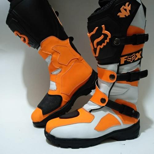 Jual sepatu cross trail adventure dewasa gtx racing boots lokal - Kab ...