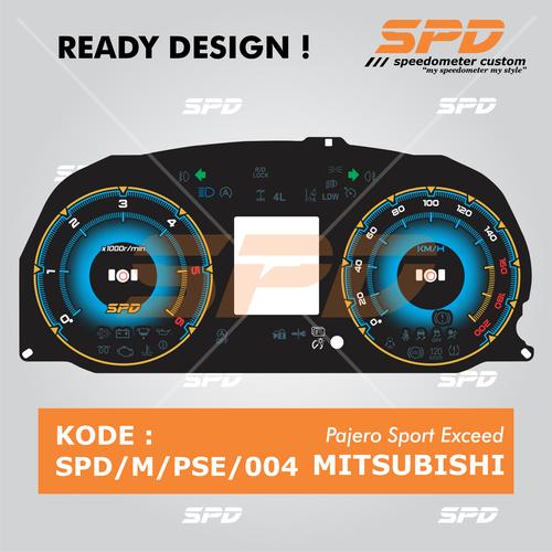 Jual Panel Speedometer Custom Mitsubishi Pajero Sport Exceed - SPD 1 ...