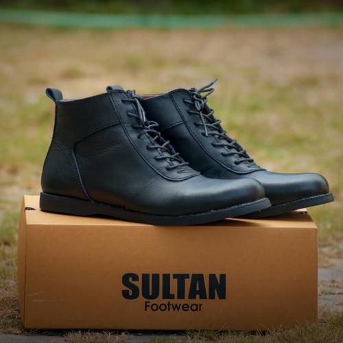 Jual SEPATU SULTAN BRODO VENTURA ORIGINAL BOOT BROWN KULIT ASLI - Kab ...