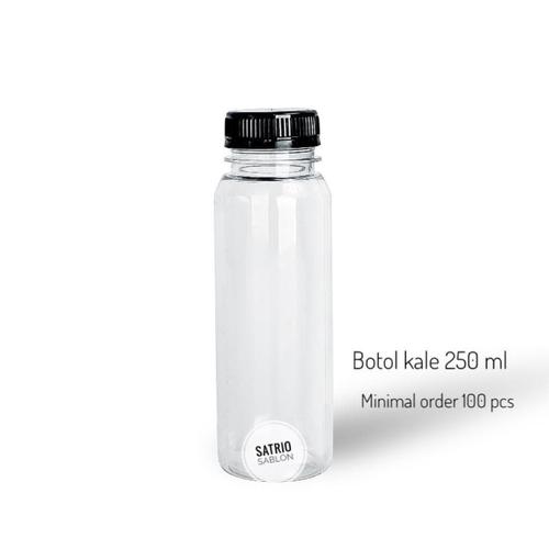 Jual Botol Kale 250ml / Kopi 250ml / Juice 250ml BULAT Plastik PET ...