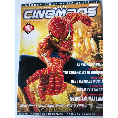 Jual Majalah Cinemags Edisi #61 - Spiderman Movie - Kota Bandung ...