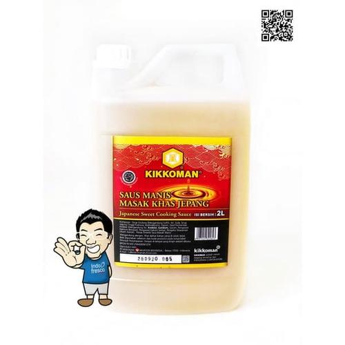 Jual Kikkoman Cuka Sushi HALAL- Japanese Sweet Cooking Sauce 2L ...