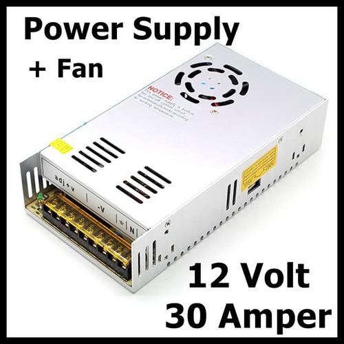 Jual Power Supply Switching 12V 30A cocok untuk CCTV dan LED 30 A ...
