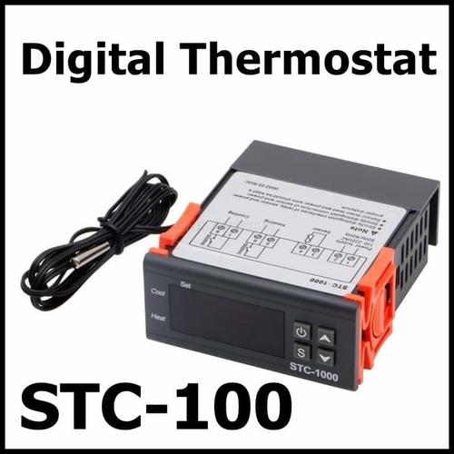 Jual Digital Temperature Controller with Sensor STC 1000 - Kota Medan ...