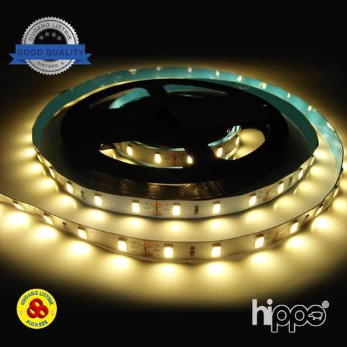 Promo Hippo LED Strip 5730 12V Kuning IP33 Flexible Strip Warm White ...