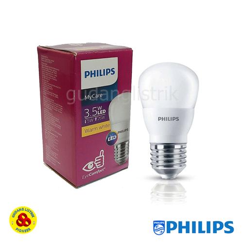 Jual PHILIPS Lampu LED MyCare 3W Kuning Bohlam LED Bulb My Care 3 Watt ...