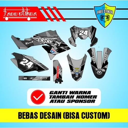 Jual DECAL D TRACKER CUSTOM - Kab. Garut - 24 DECALKITS FACTORY | Tokopedia