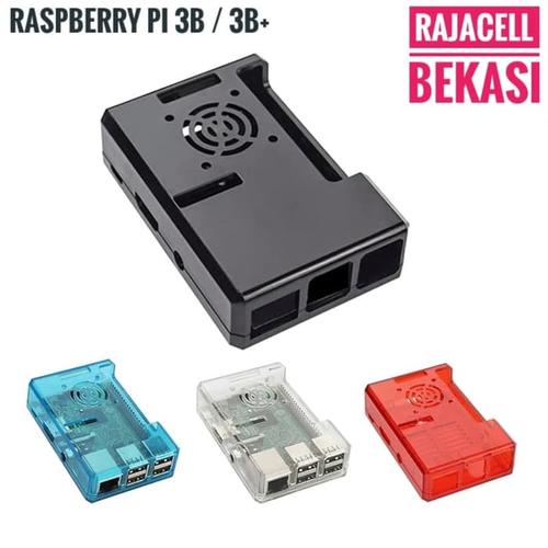 Jual Raspberry Pi 3 ABS Case Box Enclosure Support Fan Wide 40pin GPIO hole - Biru - Kota Bekasi ...