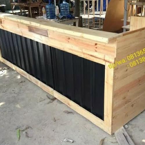 Jual meja kasir/meja bar/meja kafe/meja tulis/meja resepsionis/meja ...