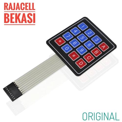 Jual Module Keypad Membrane Matrix keyboard array 4X4 for Arduino ...