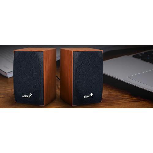 Jual GENIUS SP-HF160 Wooden Speaker Desktop Multimedia PC Komputer ...