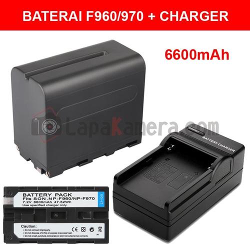 Jual Paket Baterai dan Charger NP-F960 / NP-F970 - PAKET - Jakarta ...