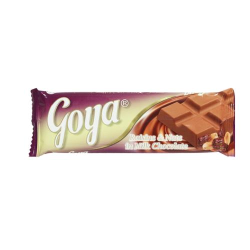 Jual Coklat kacang impor murah GOYA CHOCOLATE RAISIN dan NUT 38G - Kota ...