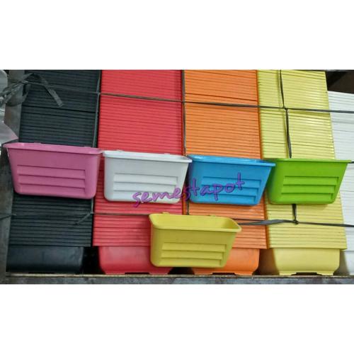Jual Pot Tempel Dinding Kait NKT Pelangi - Hitam - Kota Tangerang ...