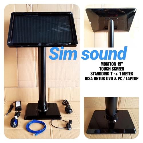 Jual LAYAR TOUCHSCREEN MONITOR 19 INCH BISA BUAT LAPTOP KOMPUTER TV ...