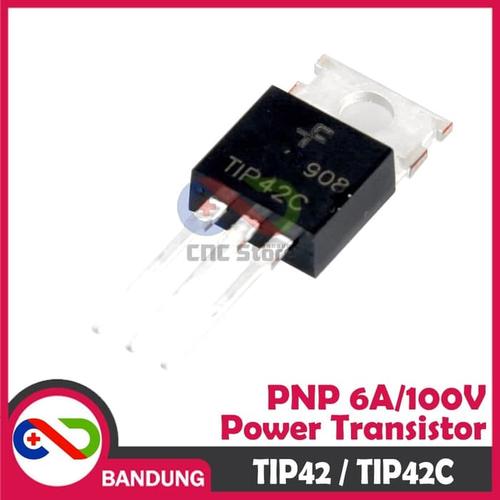 Jual TIP42 TIP42C TO-220 6A/100V/65W TIP 42 42C PNP POWER TRANSISTOR - Kota Bandung ...