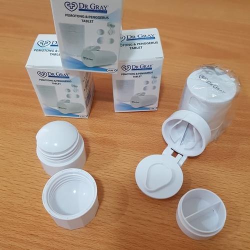 Jual Alat Penghancur obat Penggerus Pemotong tablet pill cut simpan ...