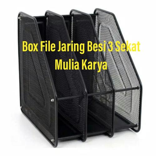 Jual Box File Jaring Besi 3 Sekat / Tempat Dokumen Jala Besi - Jakarta ...