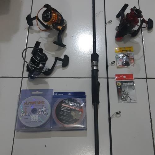 Jual joran set galatama lele - paket joran set karbon 180 - Kab ...