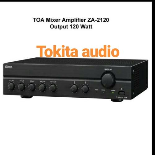 Jual Amplifier TOA ZA-2120 / ZA2120 / ZA 2120 Ampli 120 Watt - Jakarta ...