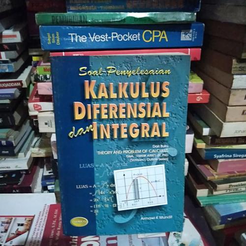 Jual ORIGINAL BEKAS SOAL PENYELESAIAN KALKULUS DIFERENSIAL & INTEGRAL VOL 2 - Jakarta Timur ...