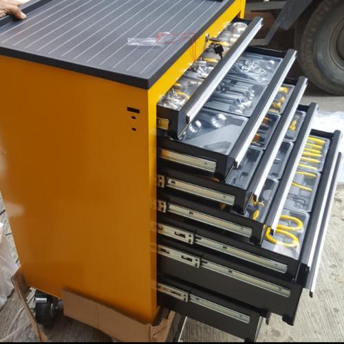Jual Toolbok tool kit set Lemari Cabinet 7 Laci + Alat Pertukangan ...