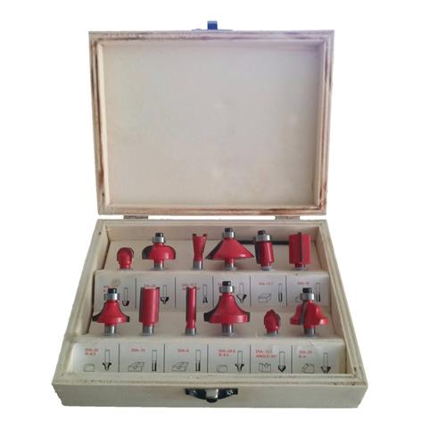 Jual MATA ROUTER BITS TRIMMER PROFIL TRIMER KAYU SET 12 PCS PROMO - Kab ...