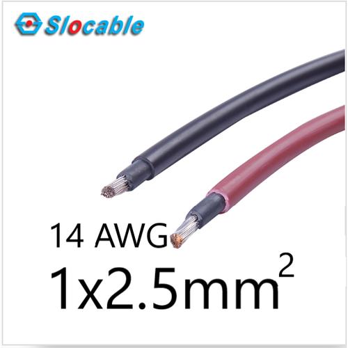 Jual Slocable PV-1F Solar Panel Cable Kabel Panel Surya 2.5mm2 14 AWG ...