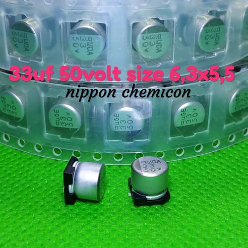 Jual Solid kapasitor capasitor elko elco SMD 33uf 50v 33 uf 50volt HZA ori - Kab. Bekasi - SIKIL ...