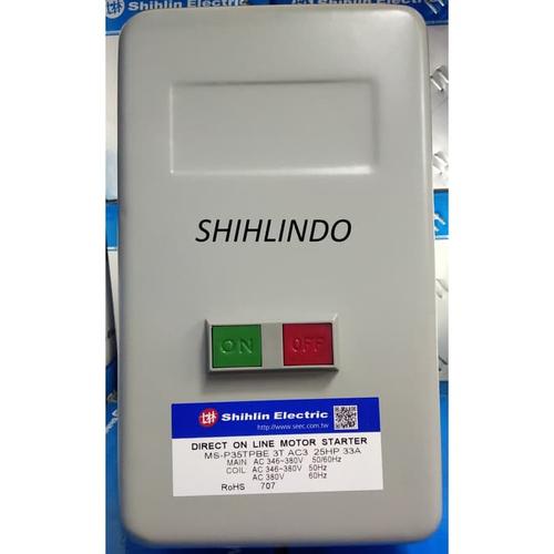 Promo DOL Starter / Magnetic Switch MS-P35TPBE 28A / 33A Shihlin 220V / 380V Cicil 0% 3x ...