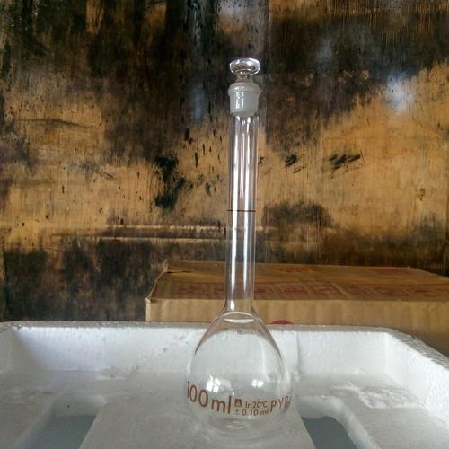 Jual labu ukur atau volumetric flask 100 ml grade A - Kab. Bandung ...